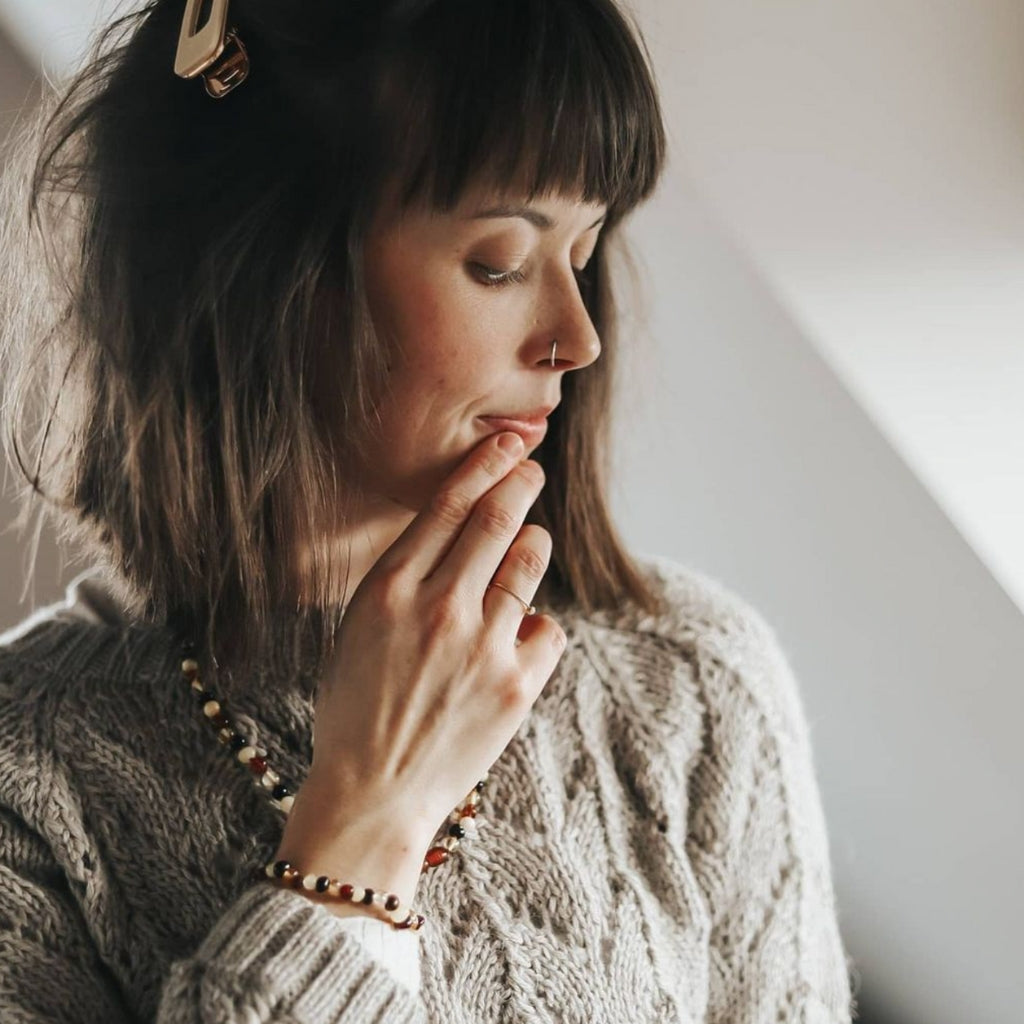 Adult Amber Bracelet 18 cm - Faith — GRECH & CO. B2C | Worldwide